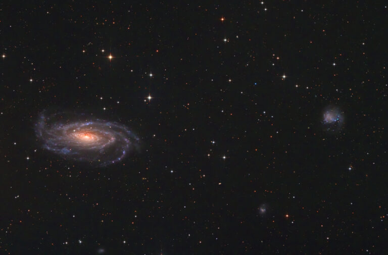 NGC 5033和它的星系朋友们 – 夜空中国
